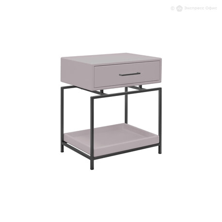 Прикроватная тумба Karin mini Латте, Черный - купить по выгодной цене в ...